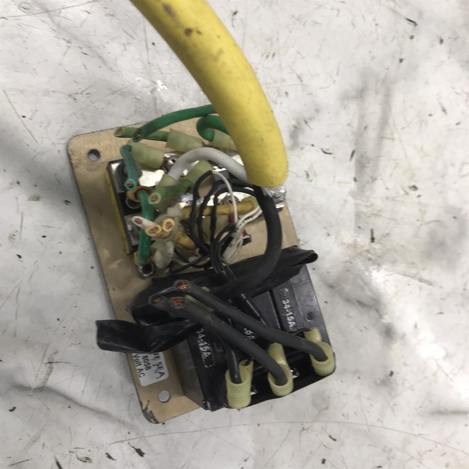 90 Bayliner Trophy Boat AC shore power control switch board panel | eBay