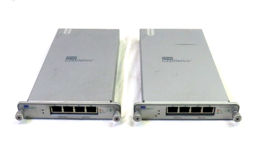 NET OPTICS 10/100/1000 Ethernet Tap TP-CU3, Lot of 2, FOR PARTS/ REPAIR ...
