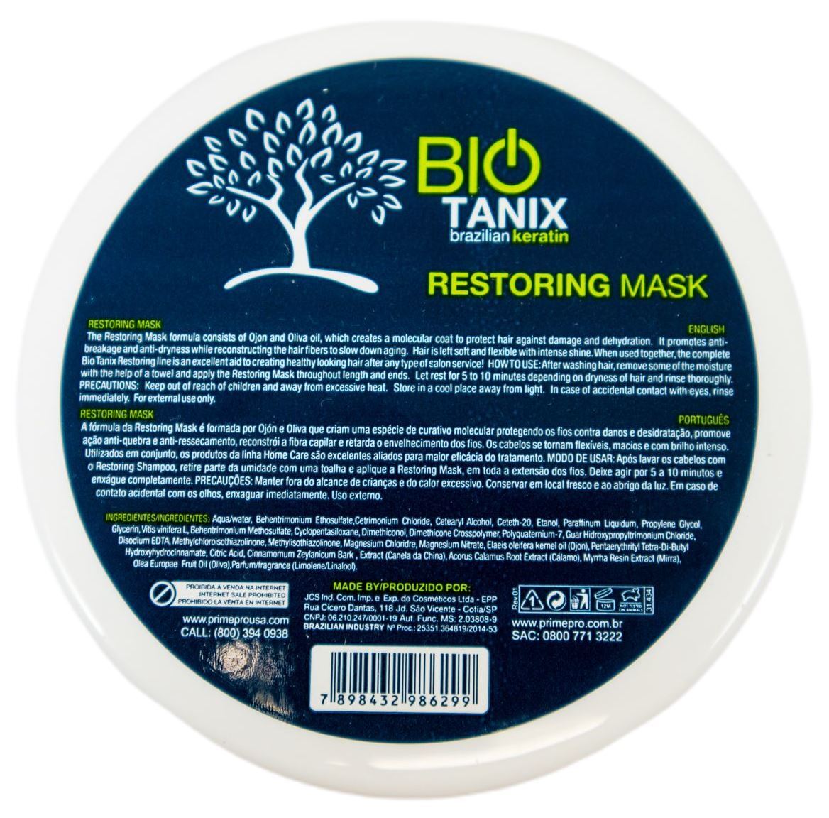 Beauty Care Bio Tanix Restoring Hair Treatment Kit 3 Products Prime Pro ...