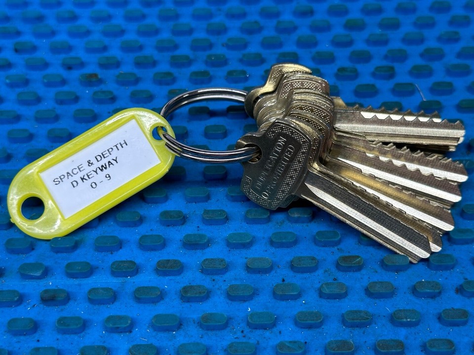 1 Best Interchangeable Core A2 Space & Depth Keys 7 Cut | eBay