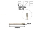 3-12 MM Inverted Cone Diamond Burr Set Drill Bits Grinding Head For ...