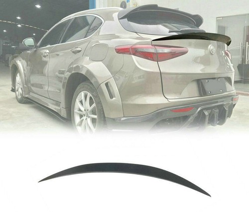 REAL Carbon Fiber Trunk Rear Spoiler Wing For Alfa Romeo Stelvio 17-21 ...