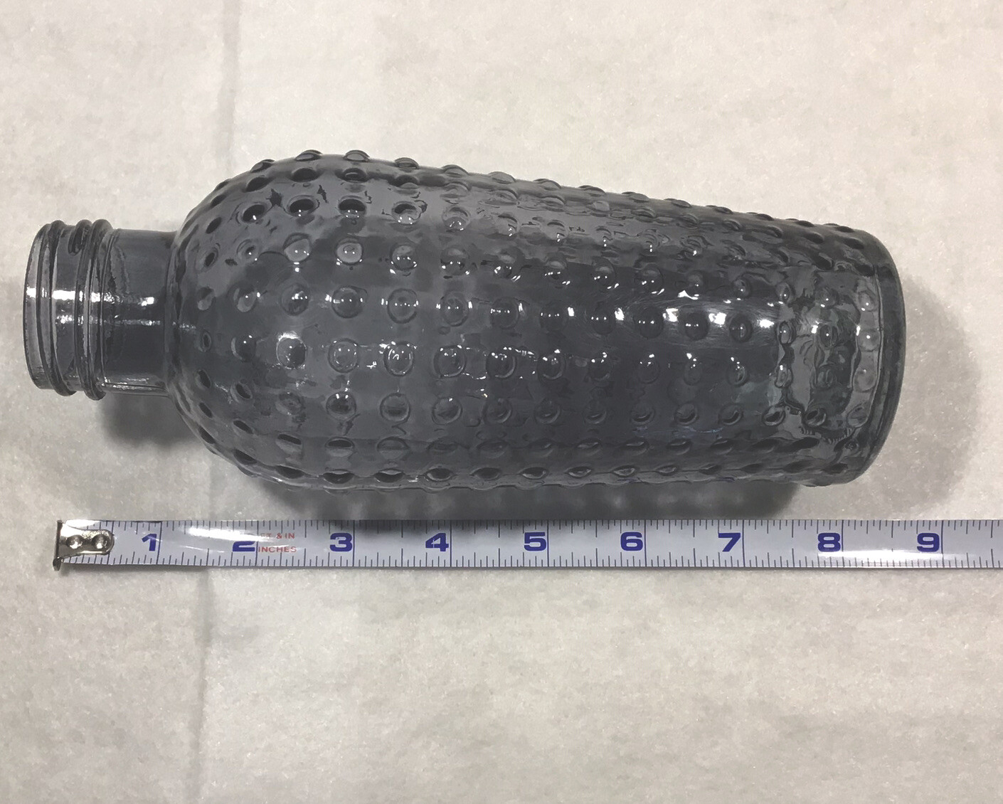 VINTAGE DPS "JAR DOTS" Bottle Amber 8.25" Mint | eBay