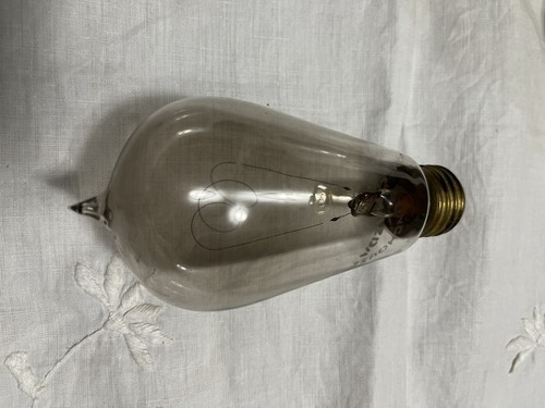Very Early Antique Edison Type Working GE Mazda Light Bulb, c1910-20 | eBay