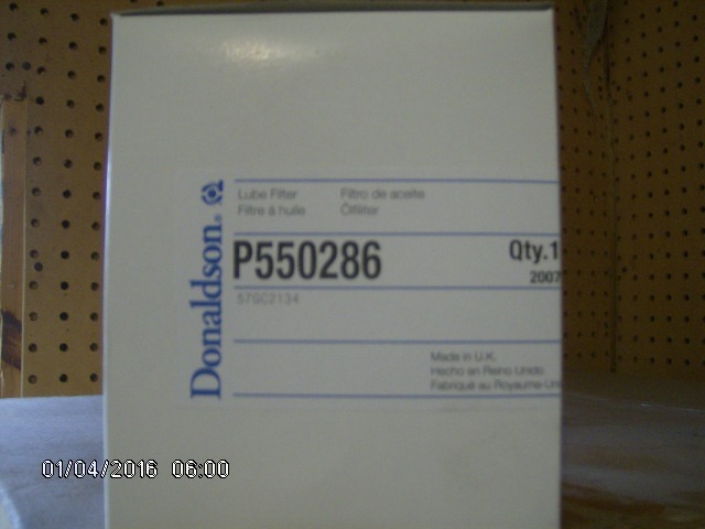 DONALDSON OIL LUBE FILTER SPIN-ON P550286 | eBay