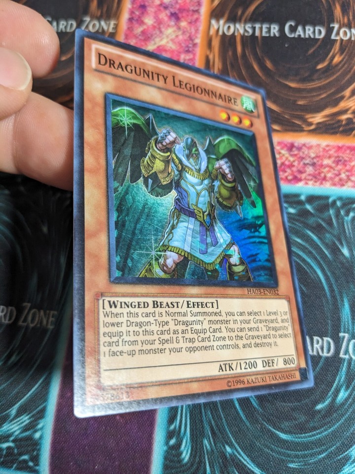 Yu-Gi-Oh! Dragunity Legionnaire HA03-EN032 Unlimited Super Rare NM | eBay