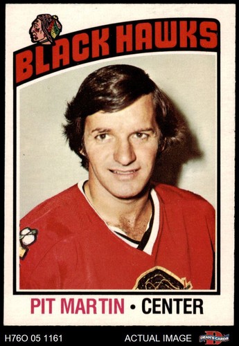 1976 O-Pee-Chee NHL #76 Pit Martin Blackhawks 7 - NM | eBay