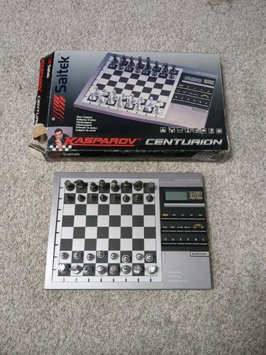 Vintage 1998 Saitek Kasparov Centurion Electronic Chess Computer Tested ...