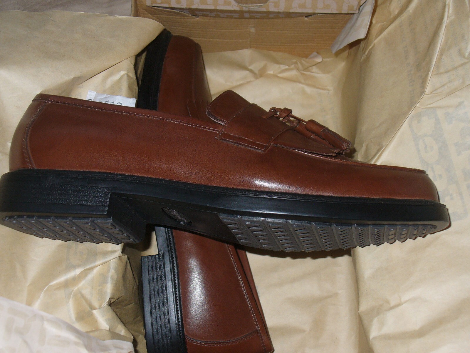 Men's Propet Dixon W/Tassel Shoe,Walnut,11.5 D "LOOK" NWB | eBay