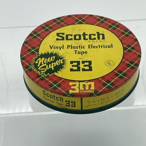 VTG Scotch Electrical Tape Tin Ch1 Movie Prop Tin Collector 3M Minn ...