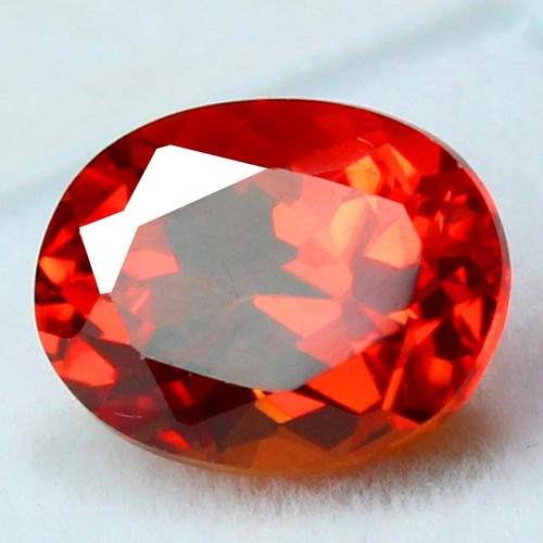 6.25 Ct Natural Tanzania Orange Tanzanite 11x9 mm Oval Certified ...