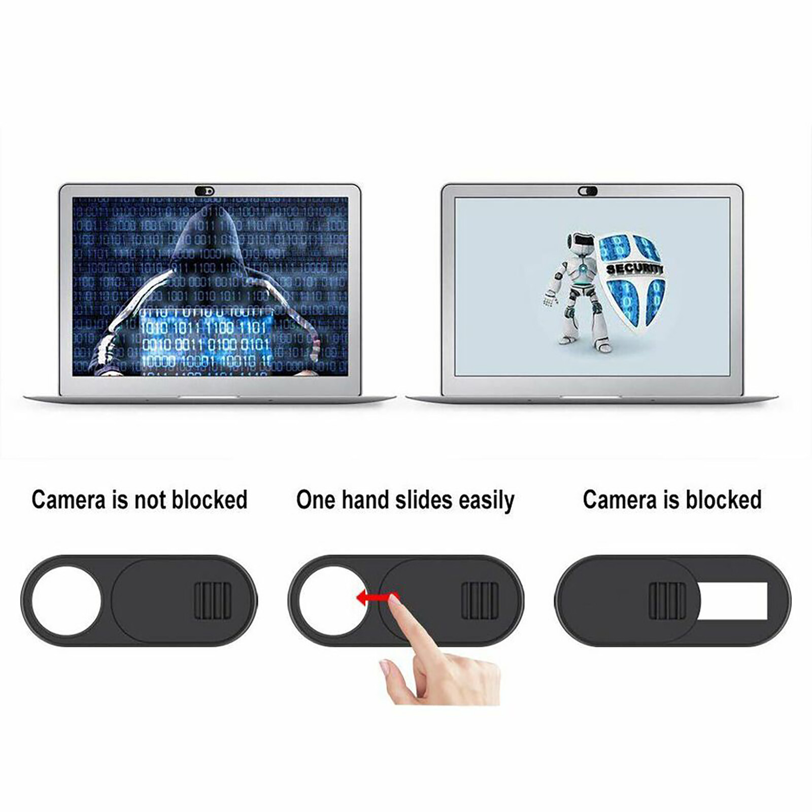 Webcam Slider Camera Cover Protect Privacy Phone Tablet Laptop TV Front ...