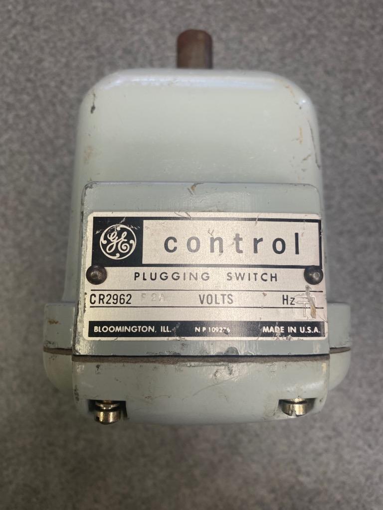 GE Control Plugging Switch T CR2962F2A - 30 Day Guarantee 783166340950 ...