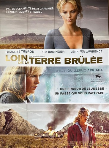 Affiche Cinéma LOIN DE LA TERRE BRULÉE 120x160cm Charlize Theron / Kim ...