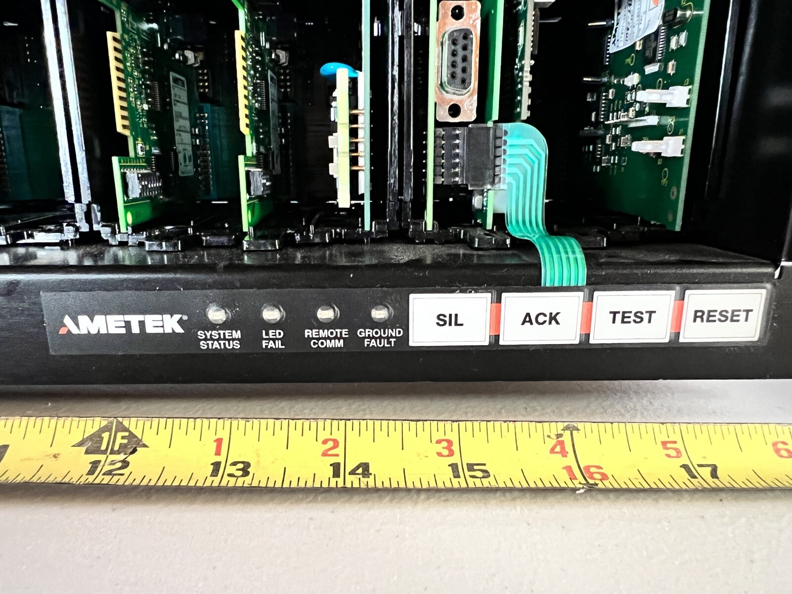 Lot AMETEK Annunciator Alarm PLC Chassis AN3200 AN-3200 RK-1Hx RIS USA ...