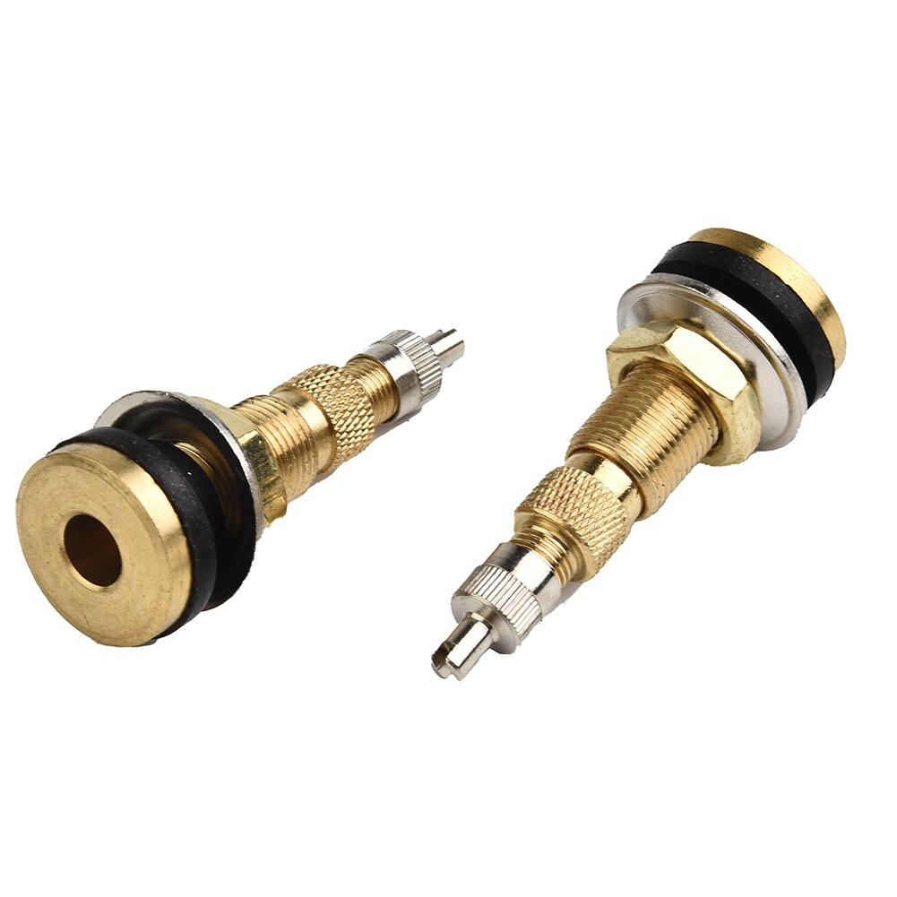Tyre Valves Parts Tire Valve Stems Wheel Rim TR618A Brass Super Durable ...