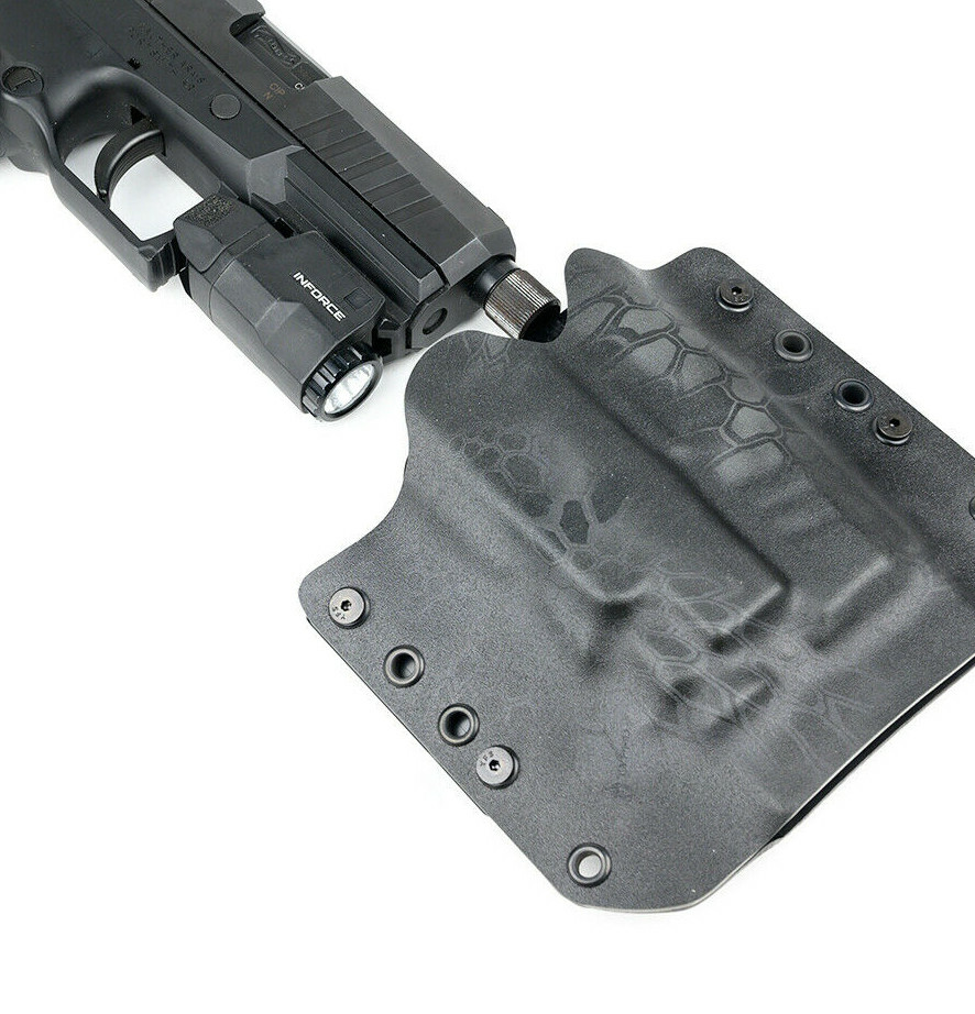 OWB Kydex Holster for Hanguns with INFORCE APLc - KRYPTEK TYPHON | eBay Australia