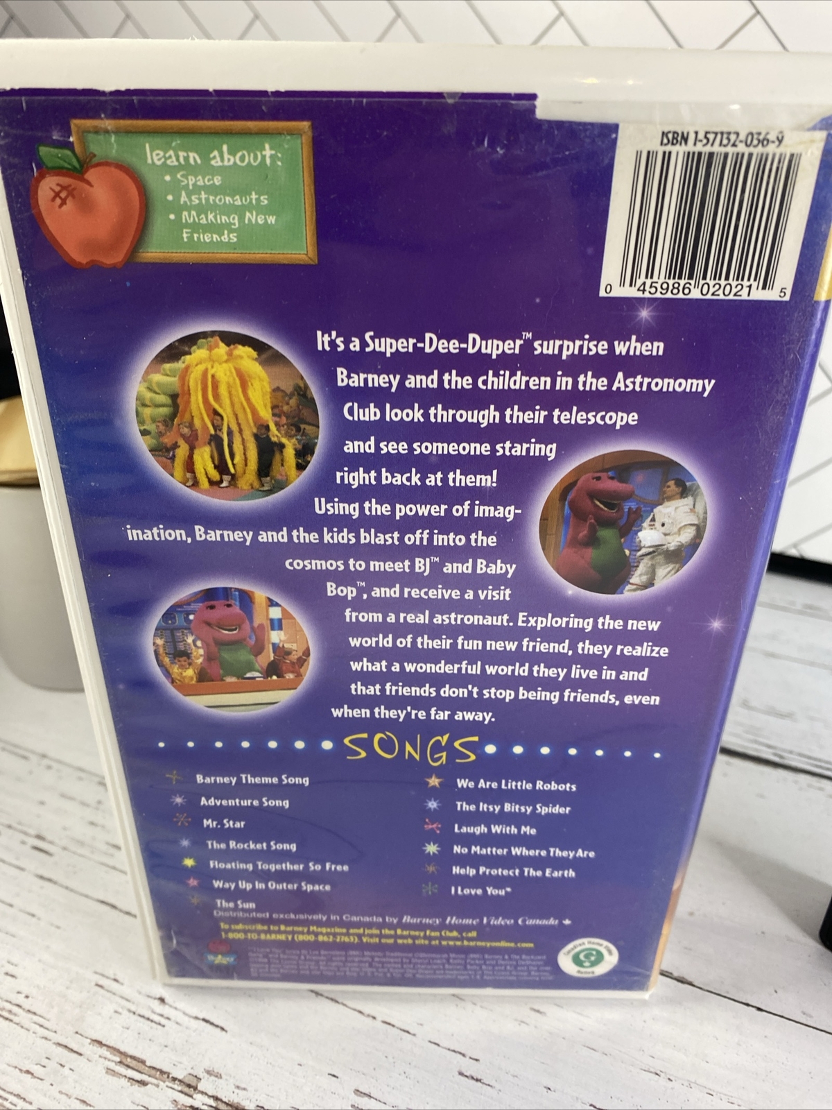 Barney - Barney in Outer Space (VHS, 1998) | Grelly USA