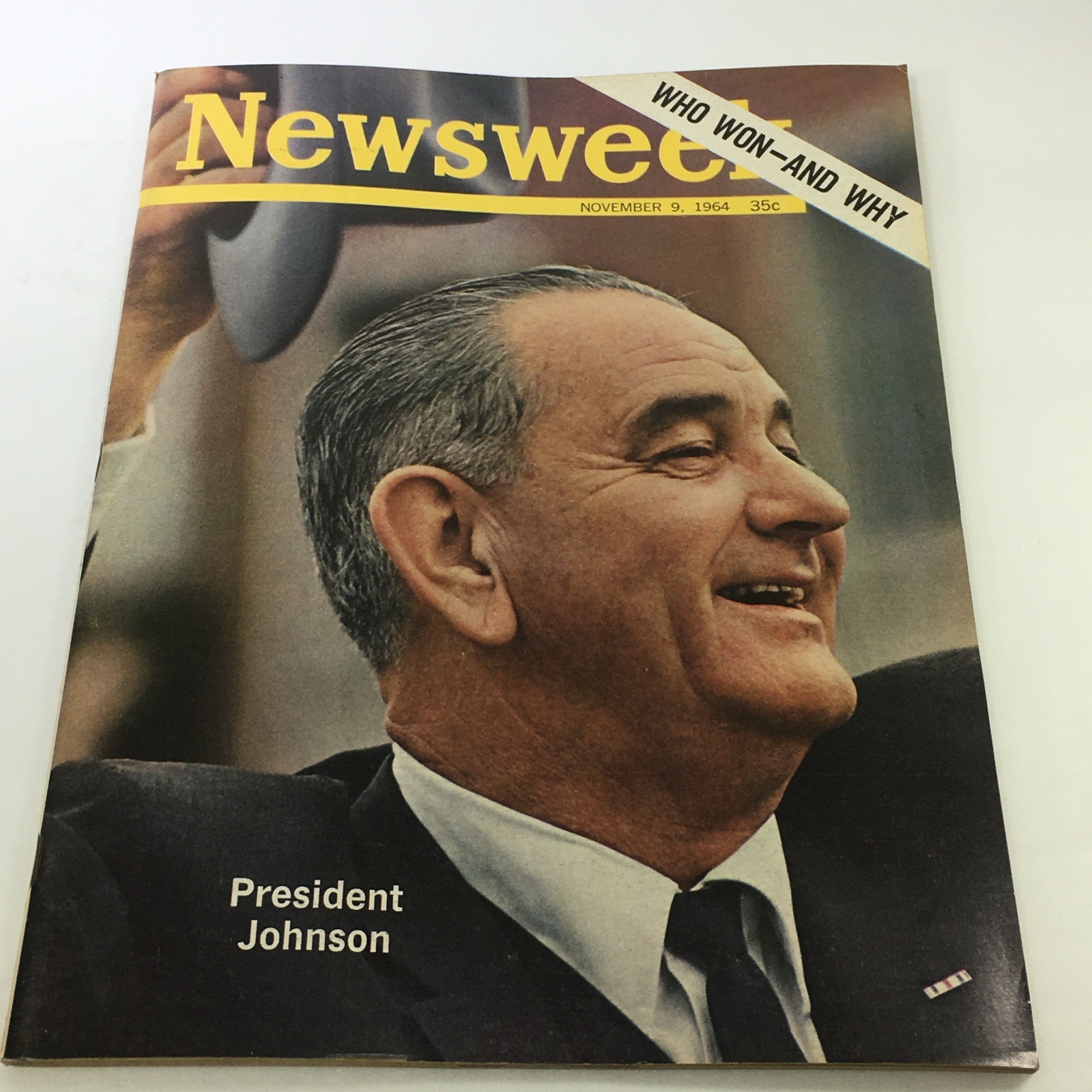 VTG Newsweek Magazine November 9 1964 - President Lyndon B. Johnson ...