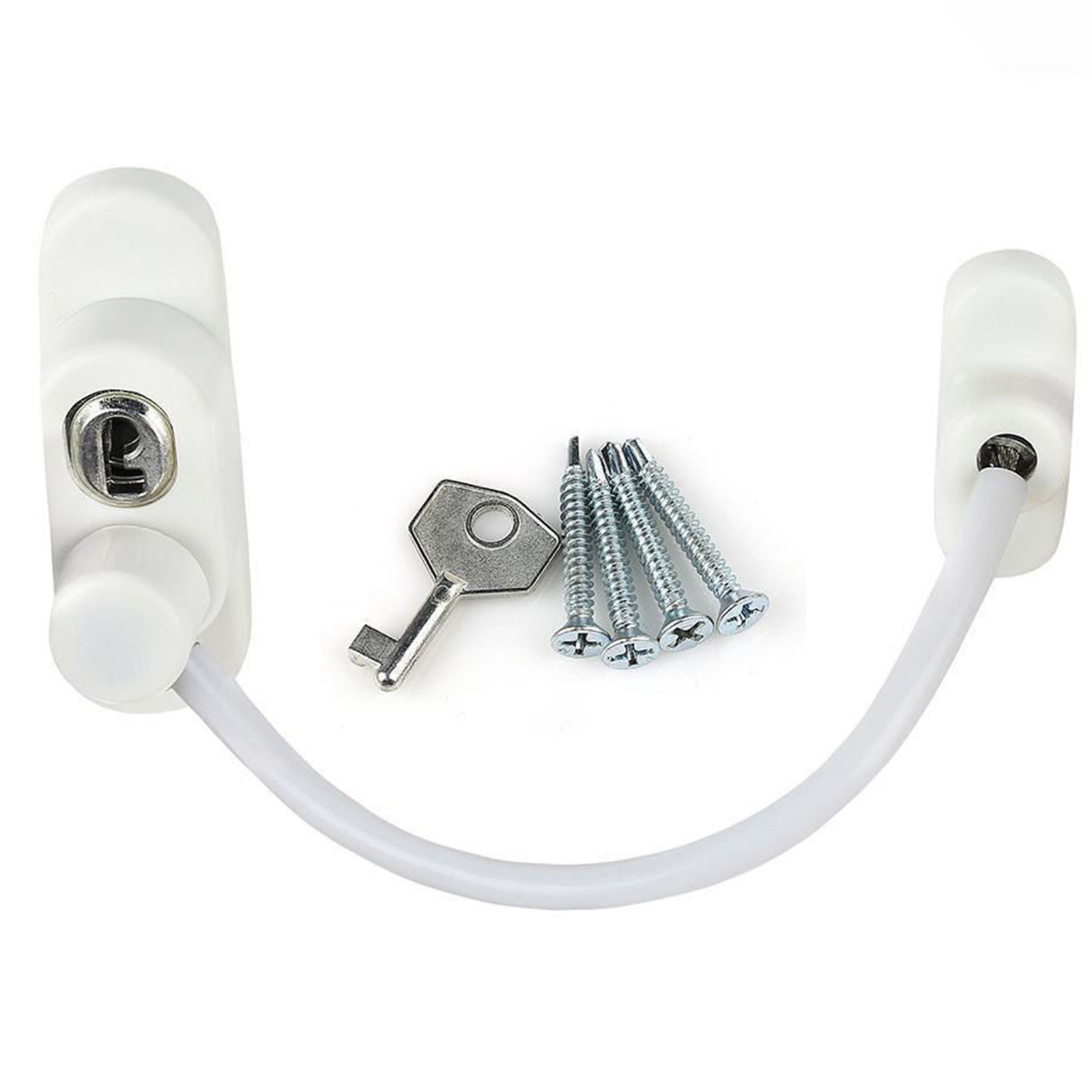 Window Door Restrictor Child Baby Safety Security Cable Lock Catch Wire ...