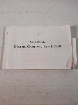 Licenses - Minnesota Fishing License