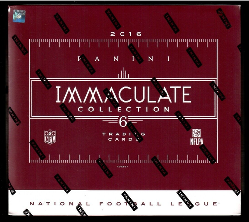 2016 Immaculate Collection Football Hobby Box | eBay