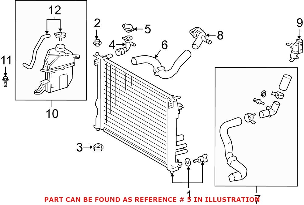 Genuine OEM Radiator Cap For Toyota 1640136030 | eBay