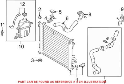 Genuine OEM Radiator Cap For Toyota 1640136030 | eBay