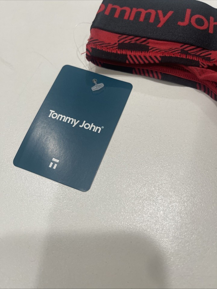 Tommy John Women's Second Skin Thong Size XS Color Red Buffalo | eBay