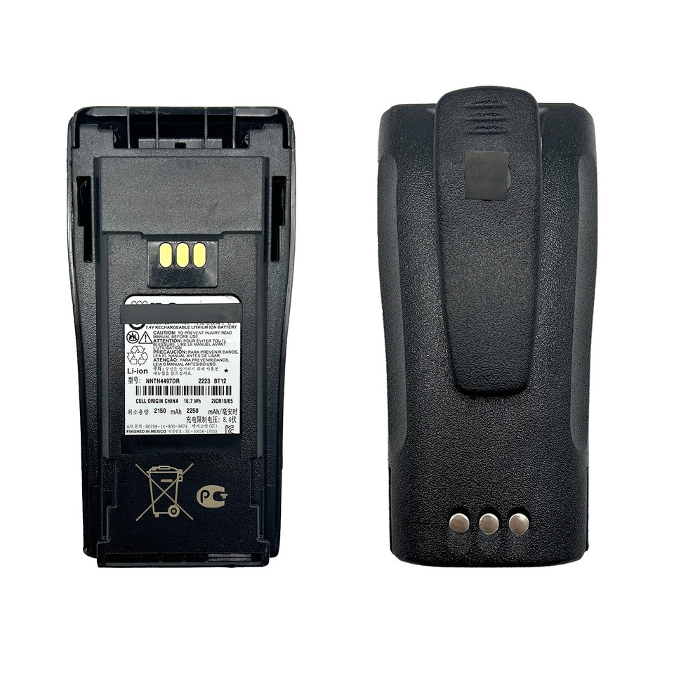 2250mAh OEM Battery NNTN4497DR For MoTOTRBO CP200D DEP450 PR400 CP200 ...
