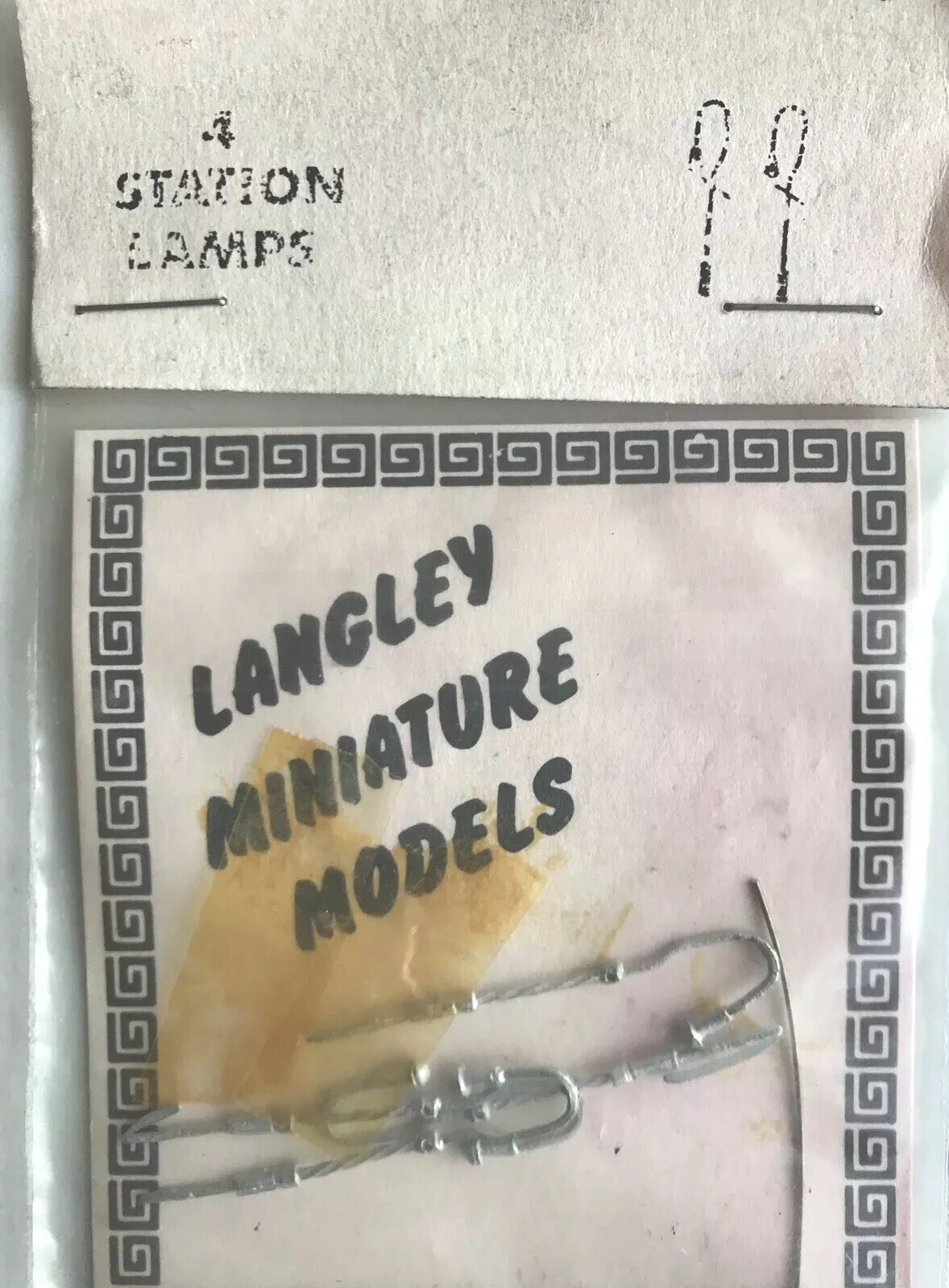 LANGLEY MINIATURE MODELS, N GAUGE, 4 X STATION LAMPS, NEW . | eBay UK