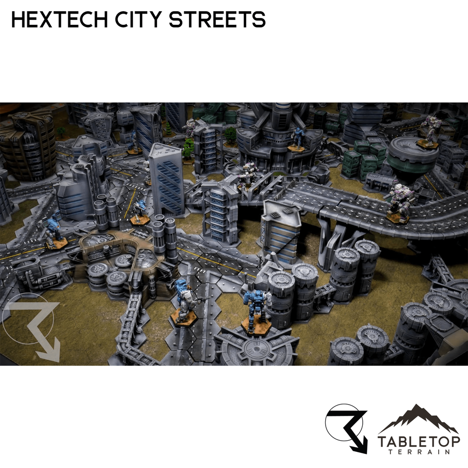 HEXTECH City Streets - 6mm - Small Scale Mech Wargames 6mm 8mm | eBay