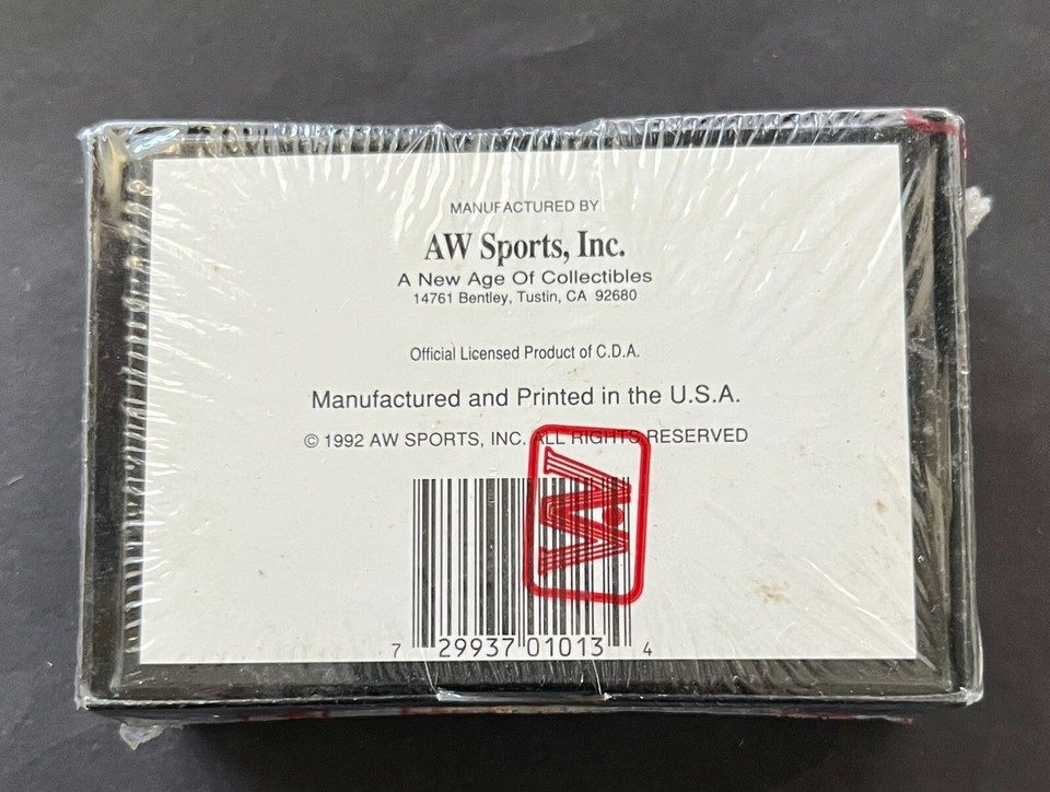 1992 All World Indy Car Racing Limited Edition 100 Card Set - Factory ...