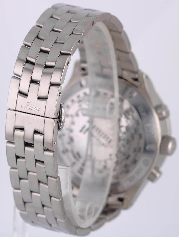Sinn Chrono Military Model 900 GMT Stainless Steel Black 44mm 900.0178 ...