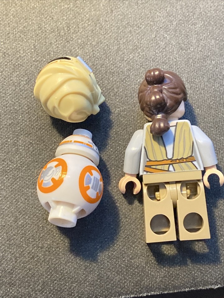 Lego Rey & BB-8 Minifigure 75236 75148 75105 75192 75099 sw0677 Star ...