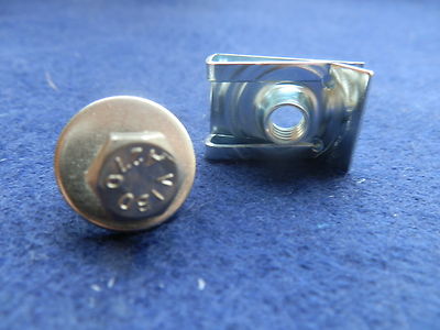 X TYPE JAGUAR UNDERTRAY BELLY PAN SPIRE CLIPS STAINLESS STEEL BOLTS ...