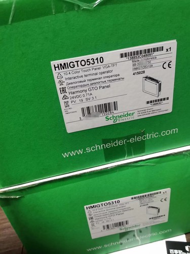 Surplus HMIGTO5310 SCHNEIDER Touchscreen Panel VGA 10.4" TFT LCD 24V | eBay