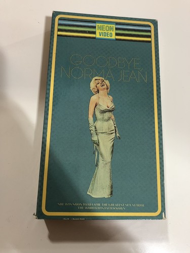 Goodbye Norma Jean VHS Misty Rowe Marilyn Monroe Vintage Movie Biopic ...