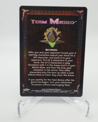 Team Masho - Foil - Yu Yu Hakusho TCG - 2004 - Score - Bonus | eBay