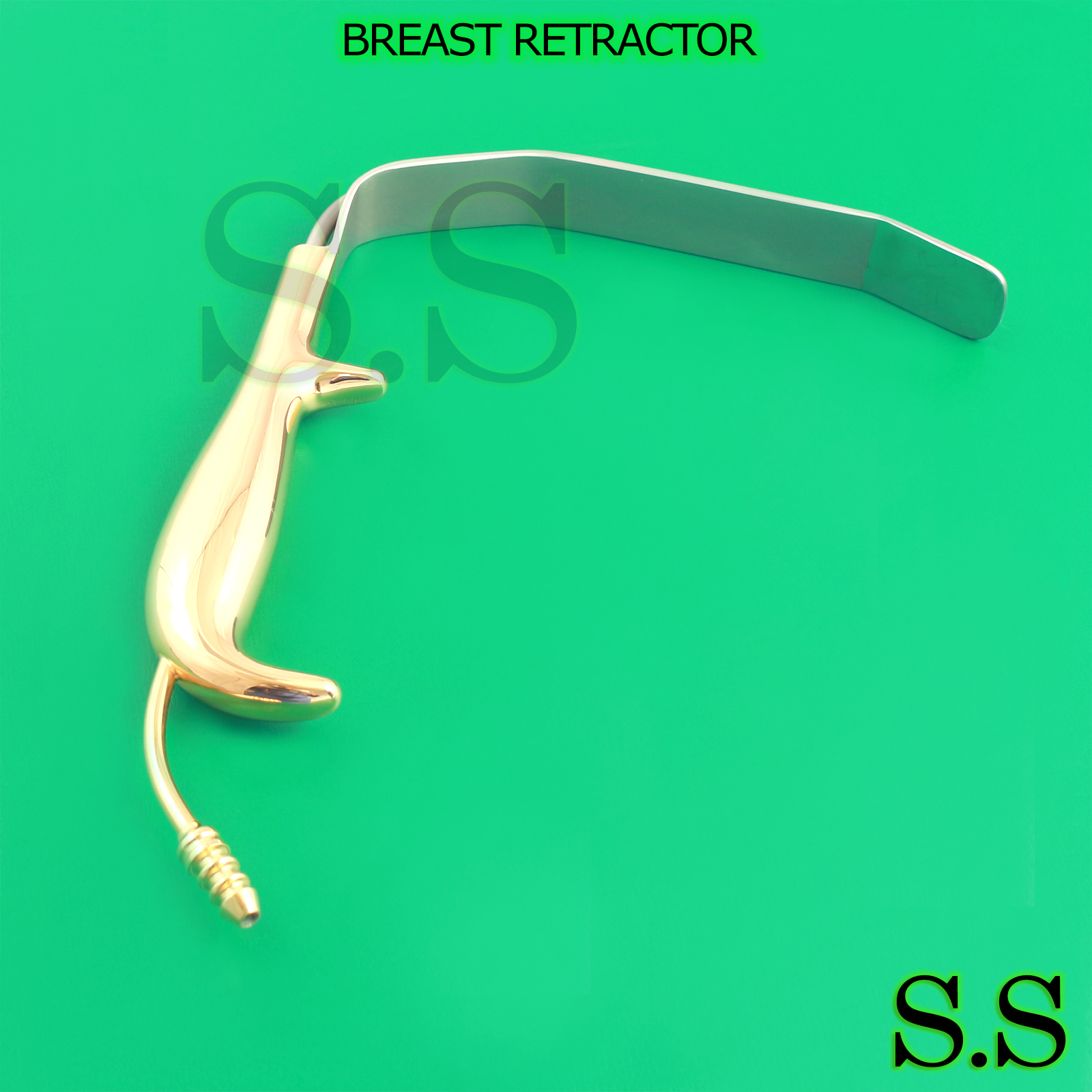 BREAST RETRACTOR, 160X25MM BLADE, 120 & 150 DEGREE ANGLES BST-017 | eBay