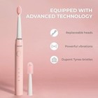 beatXP Electric Toothbrush for Adults 2 Brush Heads Rechargeable Long ...