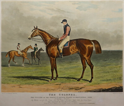 The Colonel, the Winner of The Great St.Leger Stakes - Herring 1829 ...