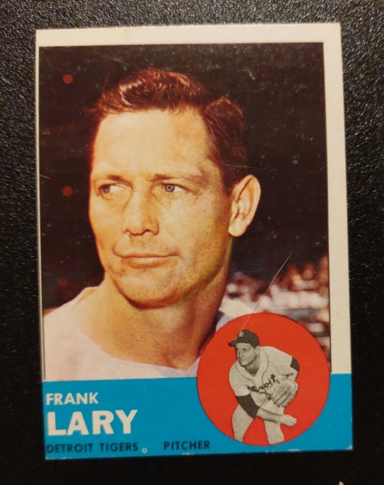 1963 FRANK LARY TOPPS BASEBALL CARD #140 VG-EX | eBay