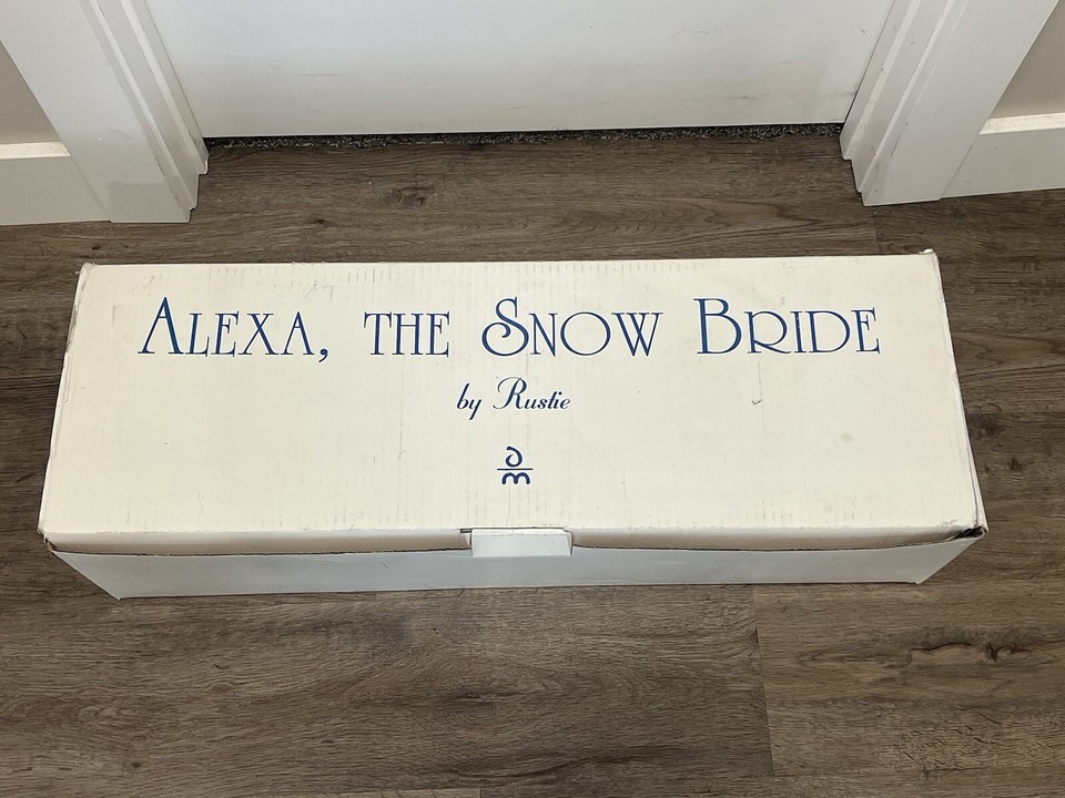 30” Alexa The Snow Bride By Rustie Porcelain Wint Via Wedding Danbury ...