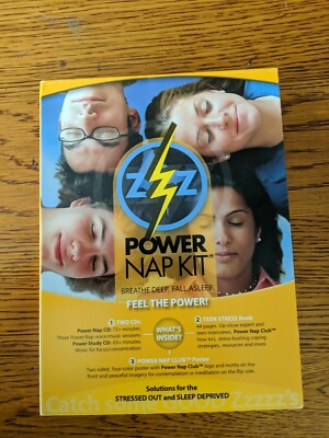 Power Nap Kit - Original Teen Edition - Audio CD By Various Artists ...