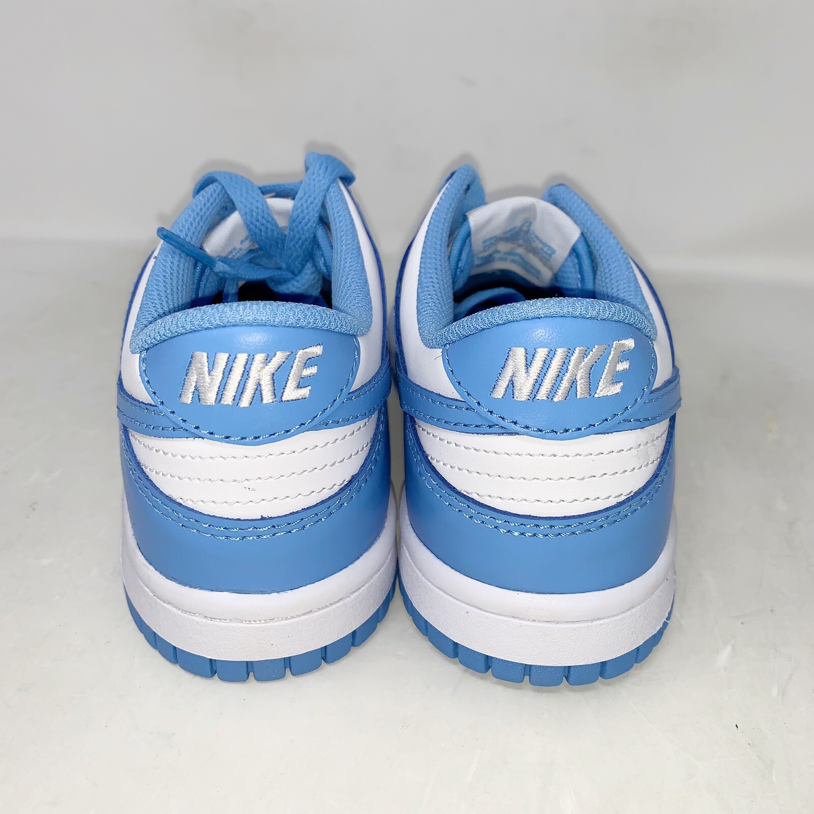 Nike Dunk Low UNC University Blue Sneakers, Size 5.5Y / 7W BNIB CW1590 ...