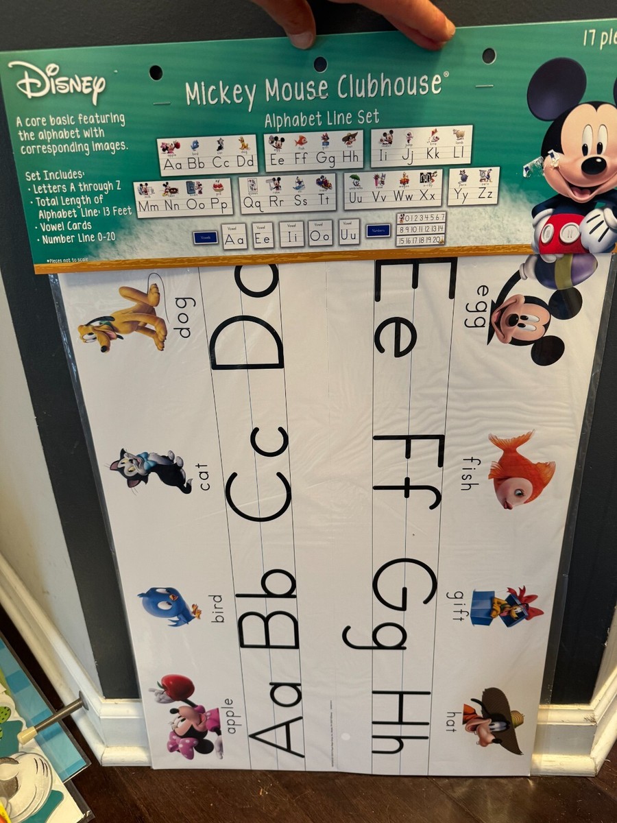 Mickey Mouse Font Alphabet
