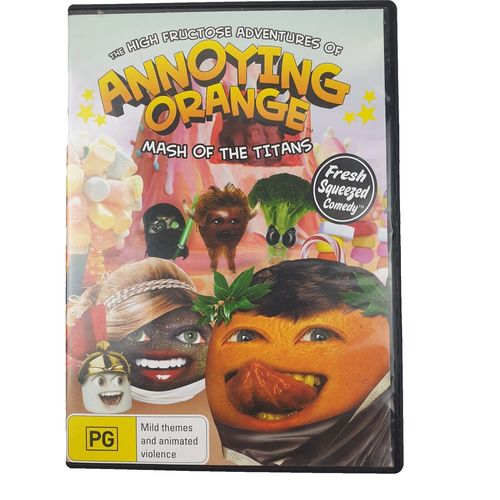 The High Fructose Adventures Of Annoying Orange, - Mash Of The Titans ...