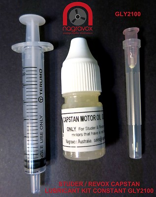Studer A807 A812 Revox C270 Klueber CONSTANT GLY2100 capstan lubricant ...