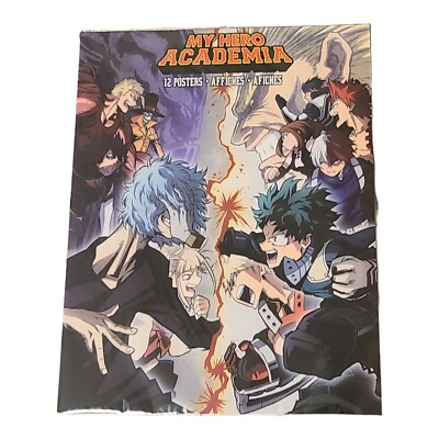 MY HERO ACADEMIA 12 Posters 8.5x11" Wall Poster Book | eBay
